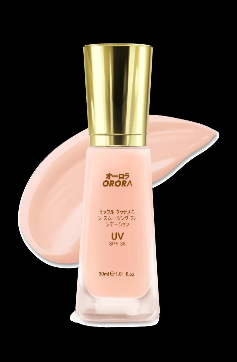 日本 Orora 奇蹟親肌柔滑粉底液 SPF 35 30ml｜防水｜收細毛孔｜遮瑕｜補水｜防UV｜裸粧 – 芥辣哥生活百貨 MustardGor Living